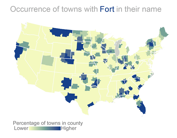 Mapping town names – Data Stuff